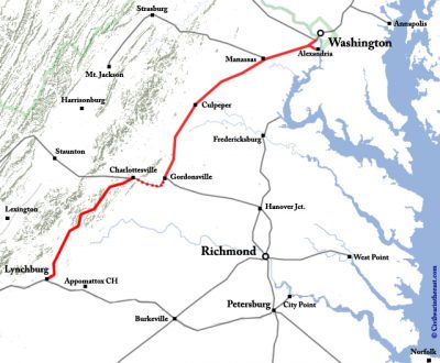 Orange & Alexandria Railroad in the Civil War